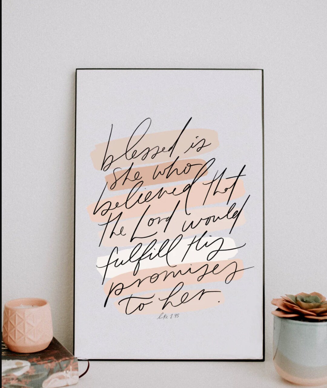 11x17 Blessed is She COLOR - Etsy