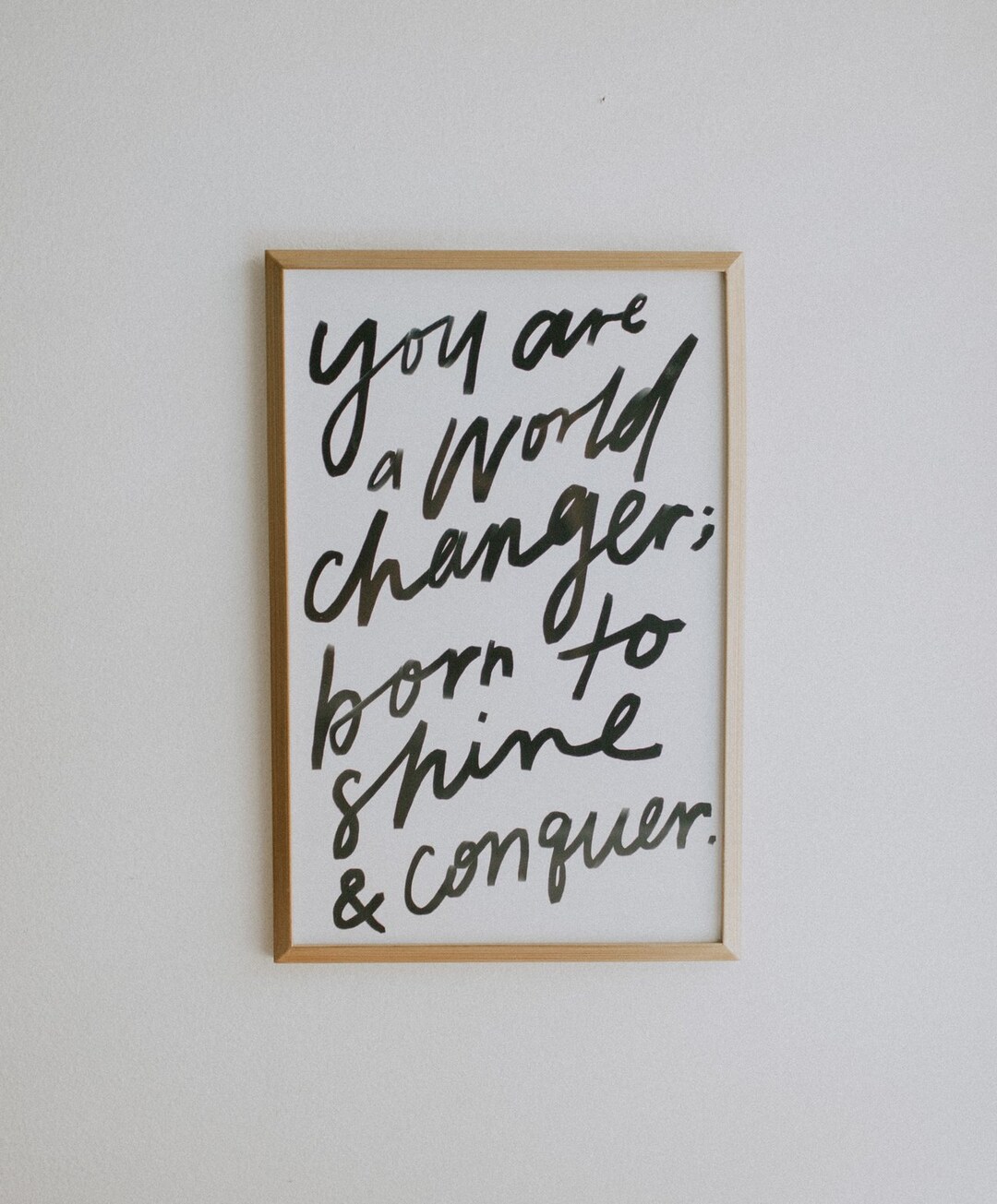 11x17 Print - You Are A World Changer - Etsy