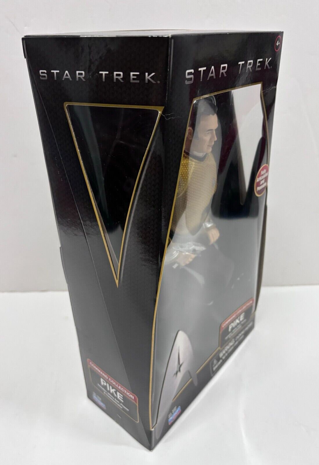 Star Trek Command Collection 12 Pike Playmates Action Figure, New ...