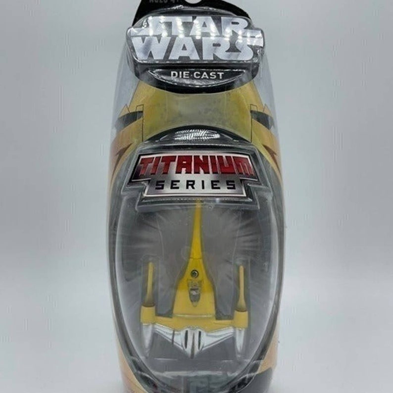 Star Wars Titanium Series Naboo N-1 Starfighter Die Cast NEW - Etsy