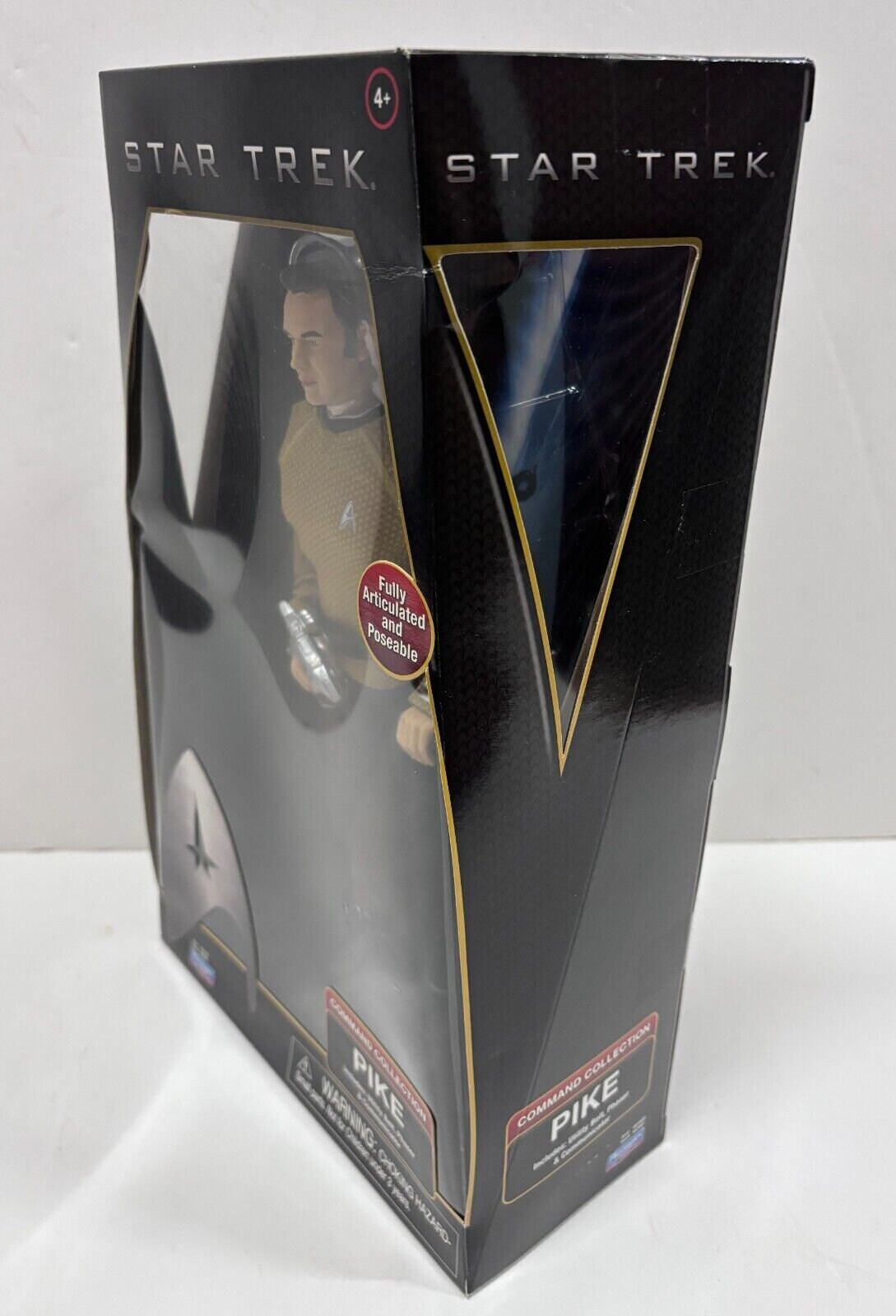 Star Trek Command Collection 12 Pike Playmates Action Figure, New ...
