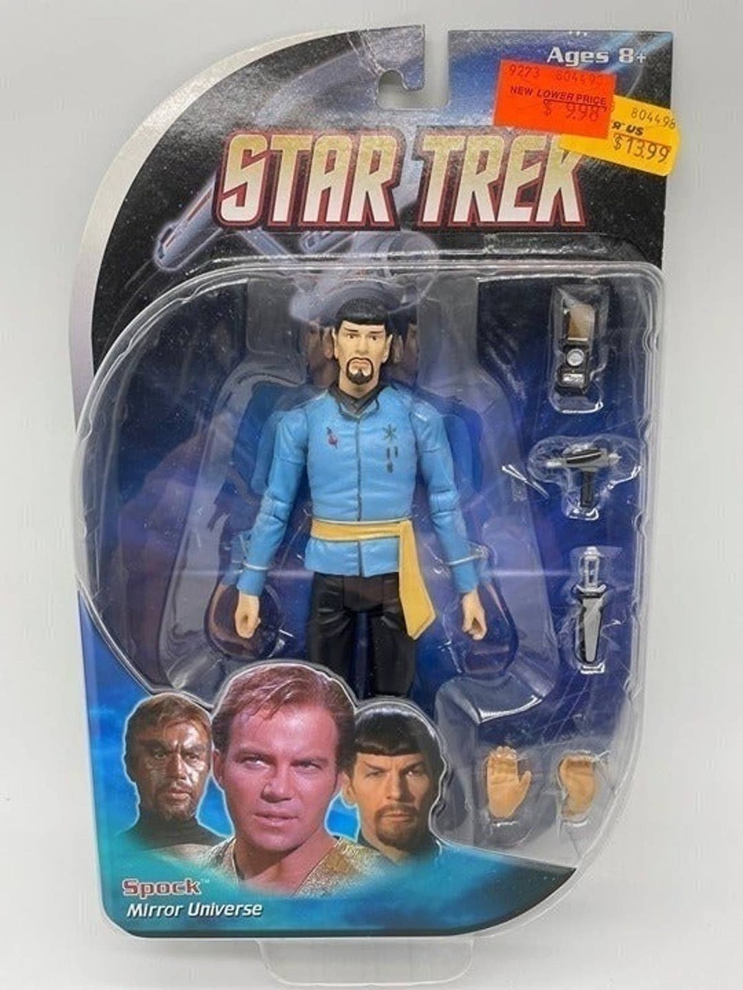 Star Trek Diamond Select Art Asylum Mirror Spock 6" Action Figure - Etsy