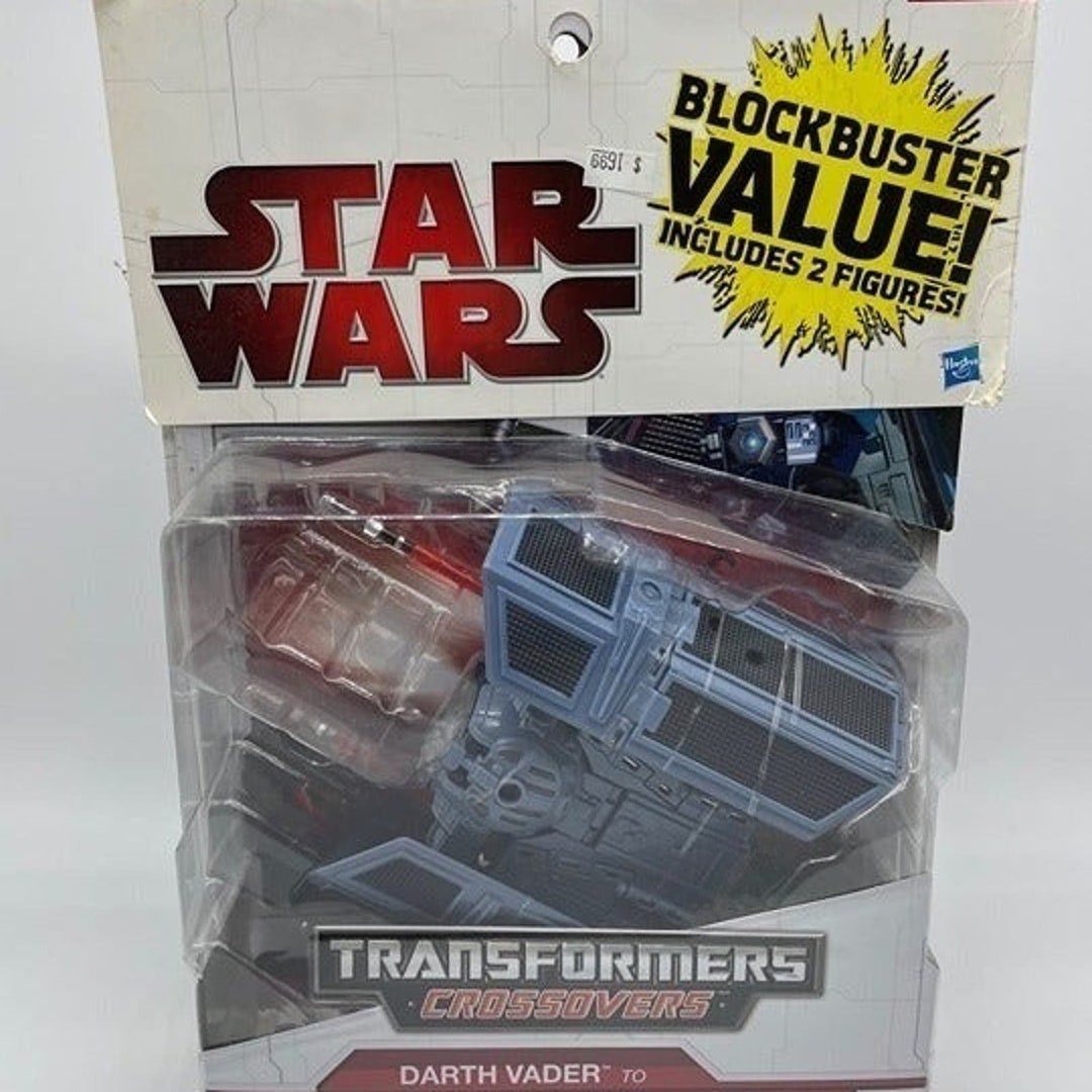 Star Wars Transformers Crossovers At-te/vader Starship 2-pack Value Set ...