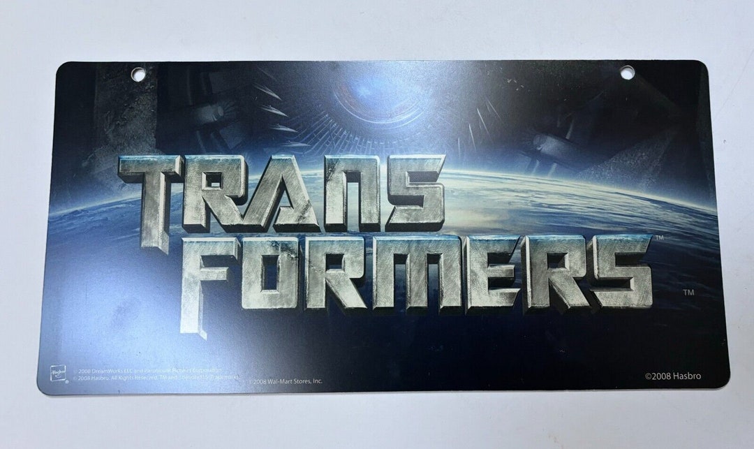 Transformers Logo 12x6 Blue Walmart Store Hanger Display Sign - Etsy
