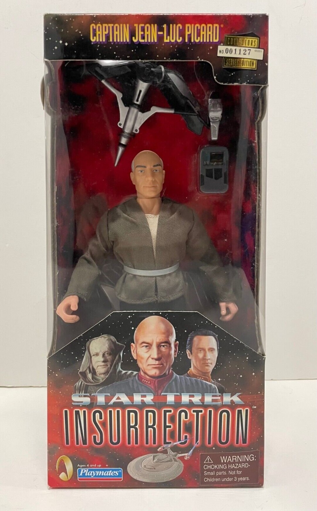 Star Trek Insurrection Captain Picard Playmates Action Figure, 9 - Etsy