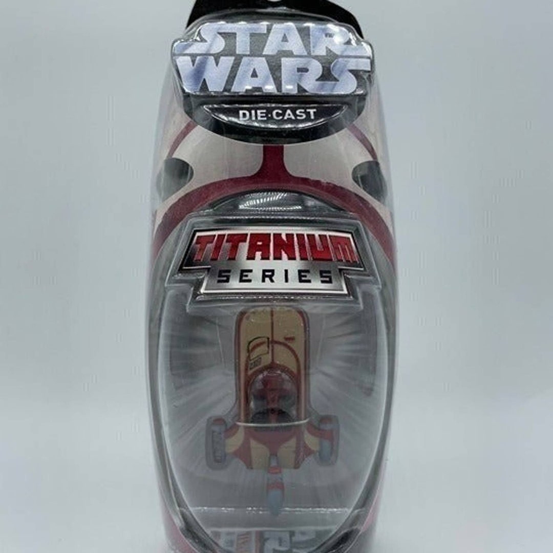 Star Wars Titanium Series Landspeeder Die Cast, Micro Machines New - Etsy