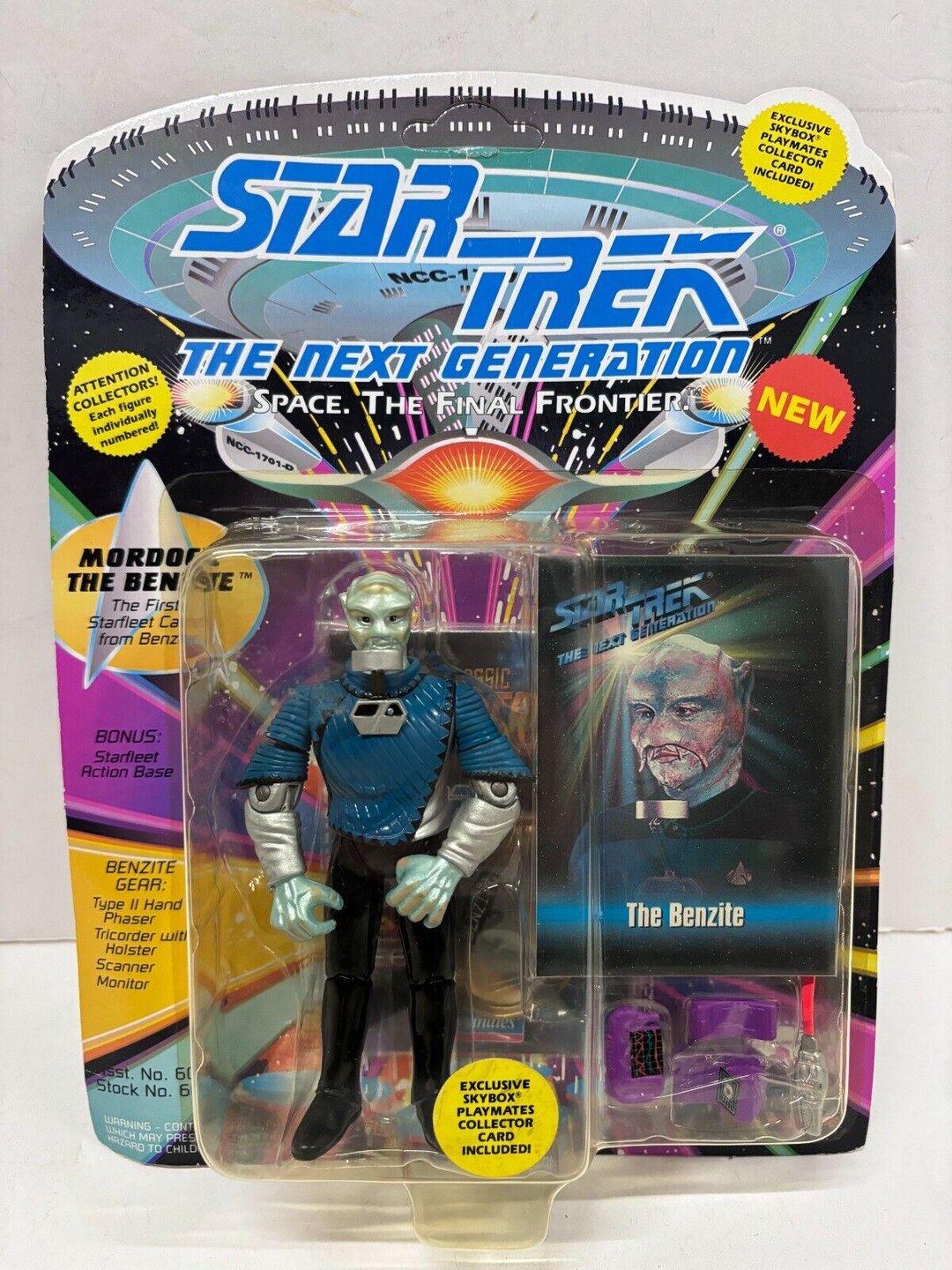 Star Trek Next Generation Playmates Mordock the Benzite Figure Sealed ...