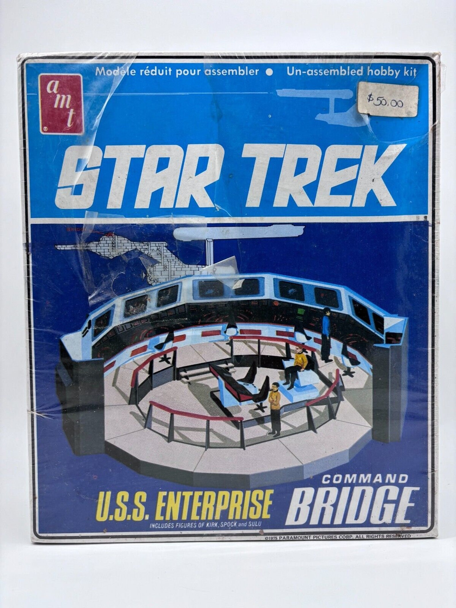 Star Trek AMT USS Enterprise Command Bridge Model Kit Vehicle, Sealed ...