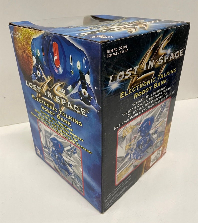 Lost in Space Electronic Talking Robot Bank, Sealed Trendmasters 1997 ...
