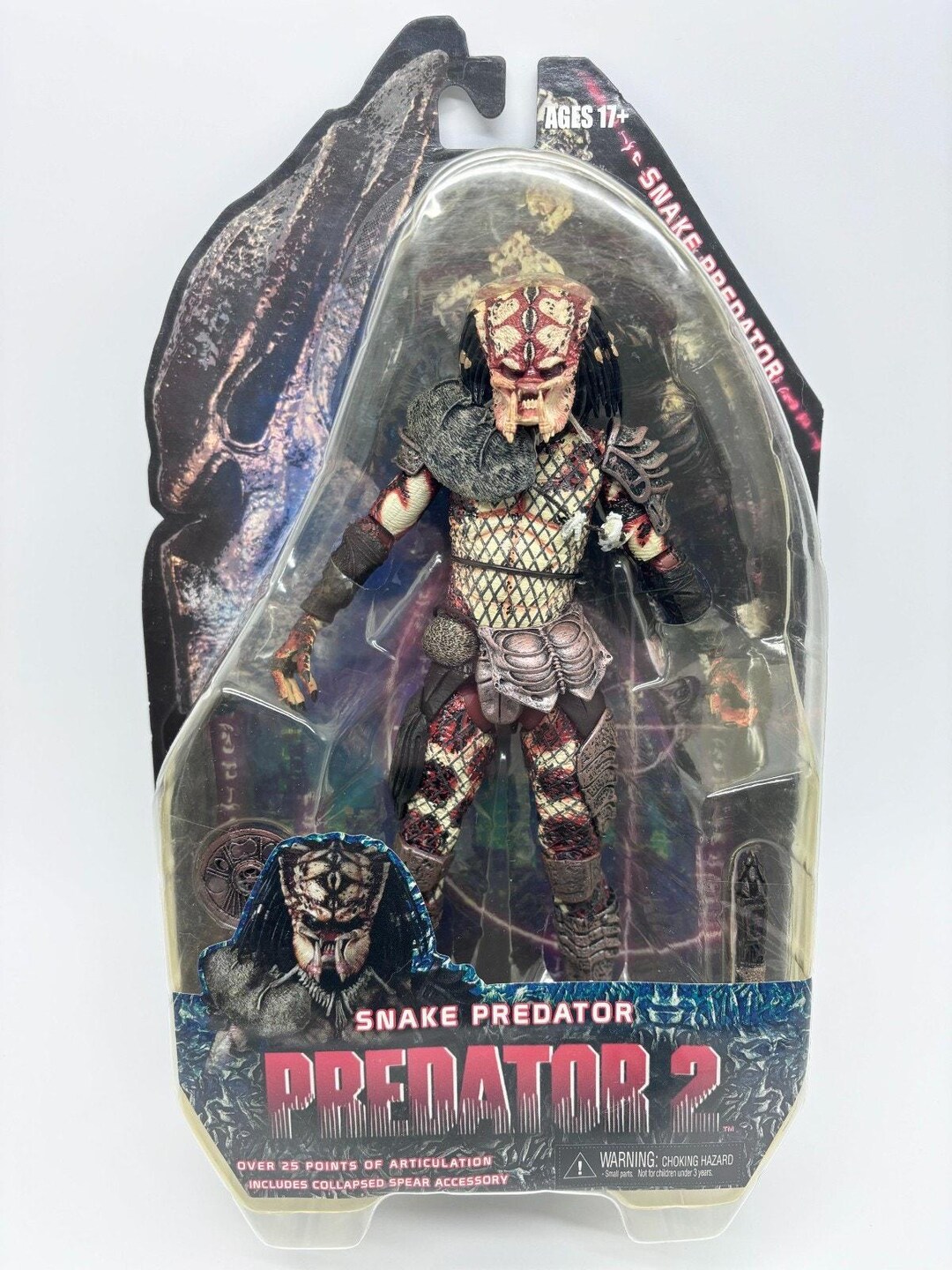 NECA Predator 2 Snake Predator 7" Action Figure, Sealed 2011 Reel Toys ...