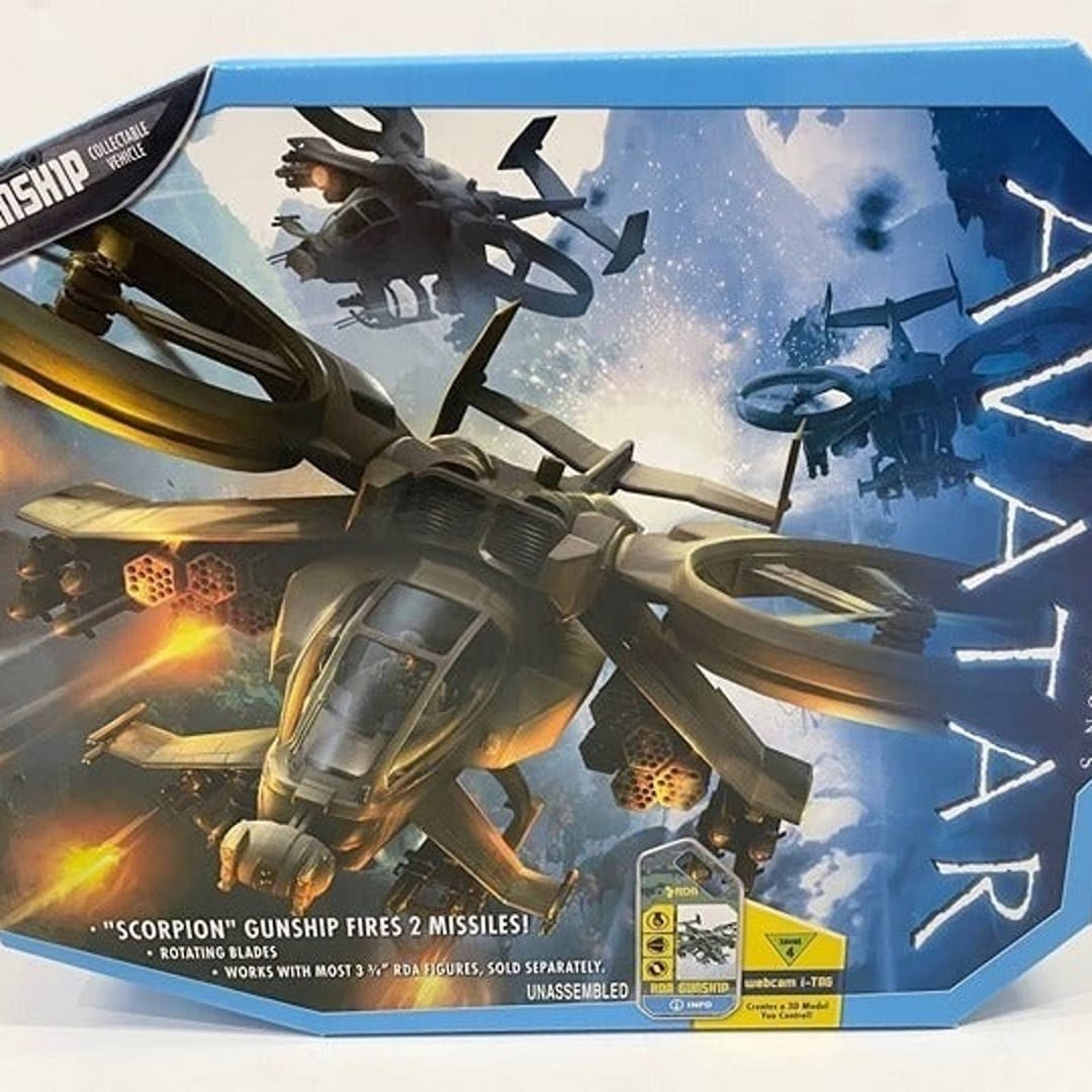 Mattel Avatar Movie RDA Gunship 3.75 Scale Creature Set - Etsy