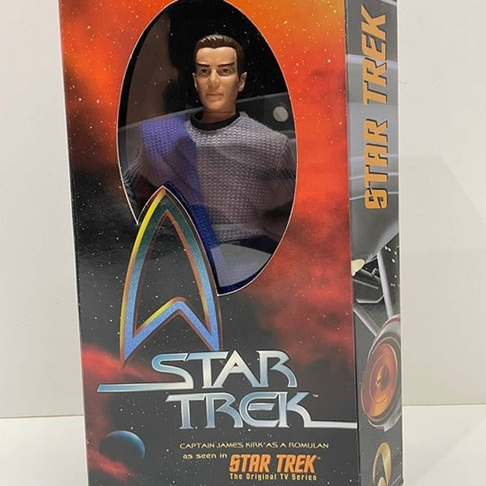 Star Trek Communicator Playmates 12" Kirk as Romulan Action Figure ...