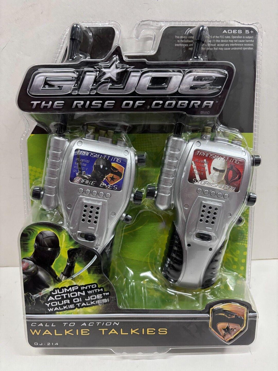 GI Joe Rise of Cobra Call to Action Walkie Talkies Set, New Sealed 2008 ...