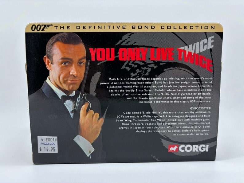 James Bond Corgi You Only Live Twice 007 Gyrocopter Diecast Vehicle, Sealed - Etsy