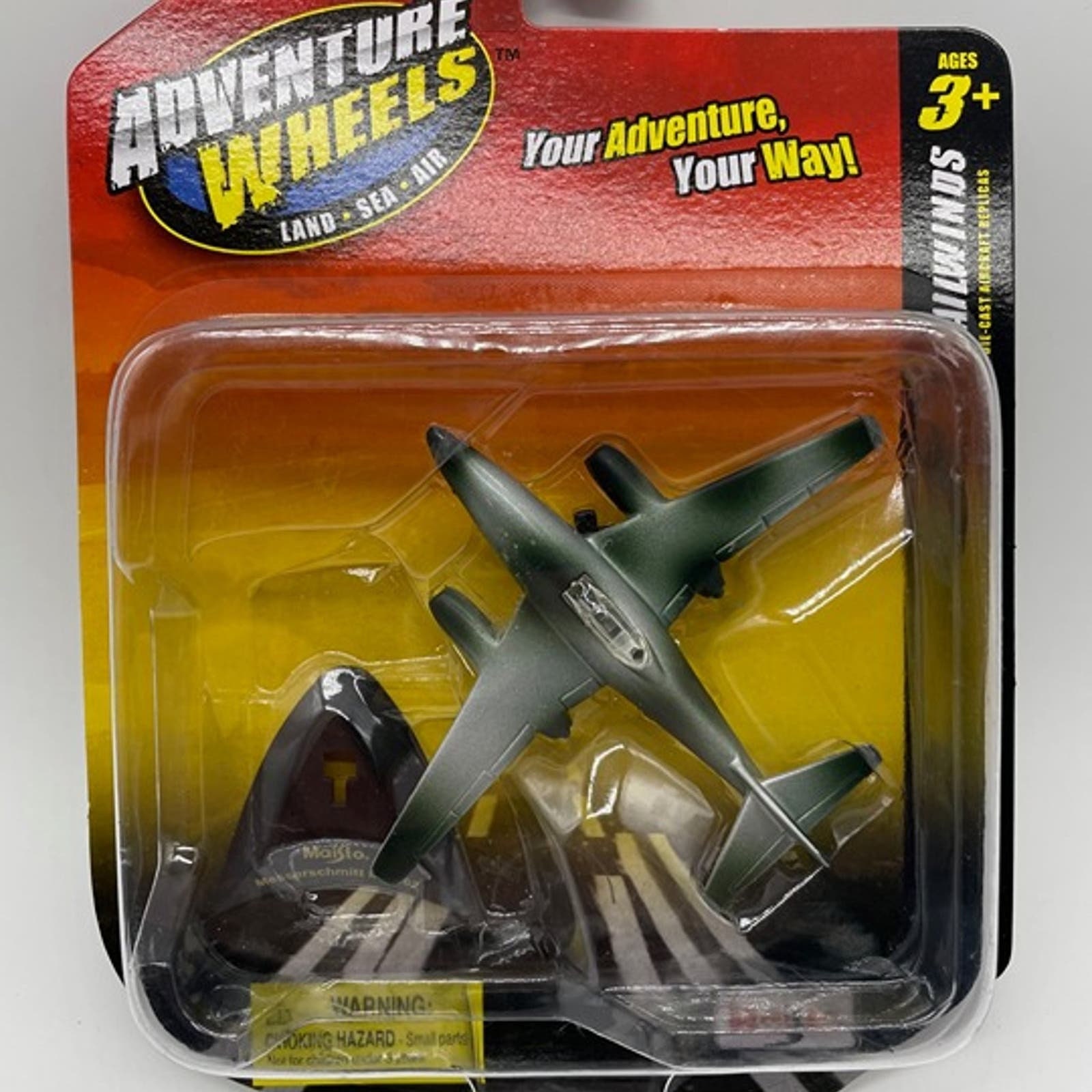 Maisto Tailwinds Adventure Wheels Messerschmitt Me-262 Die Cast Vehicle ...