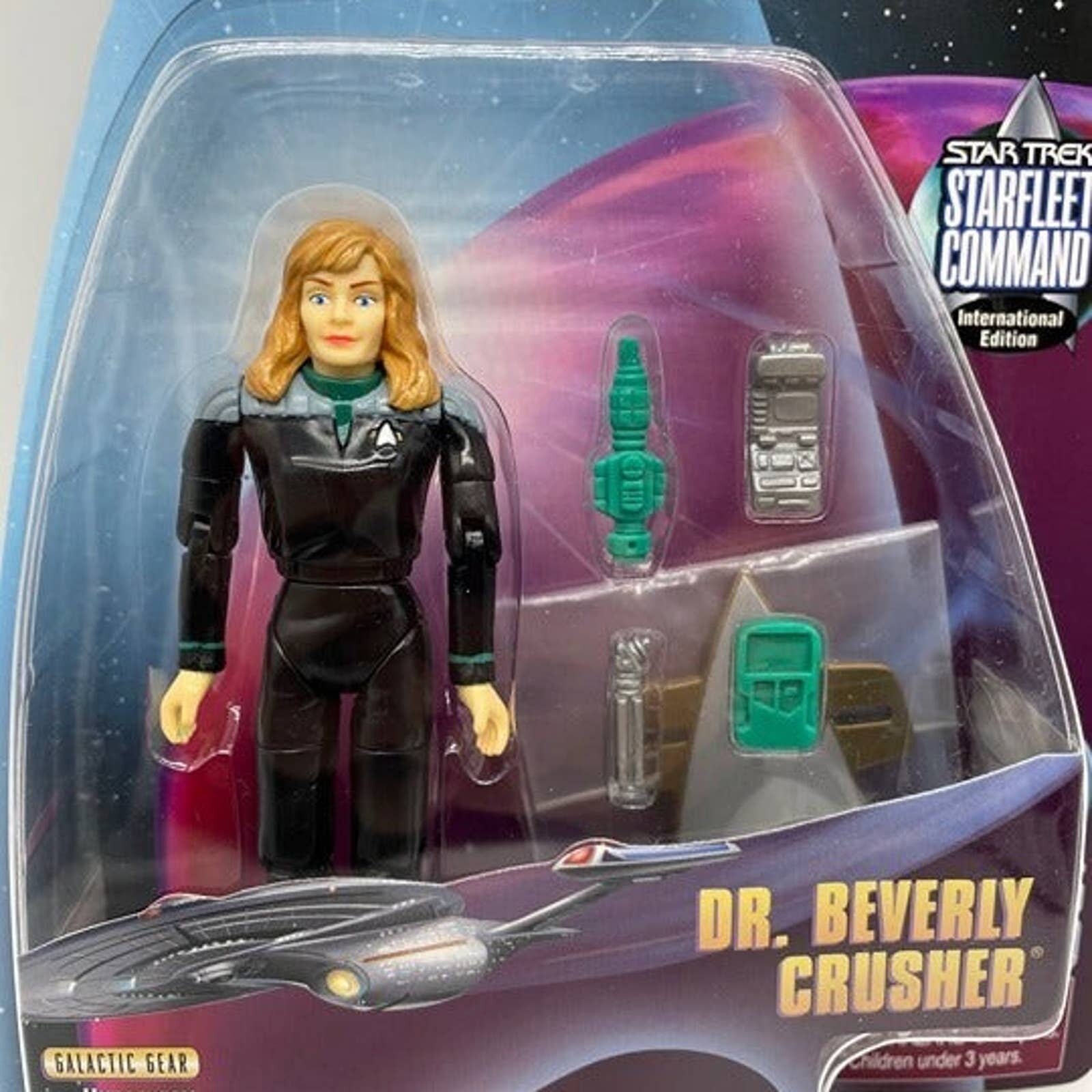 Star Trek Playmates Starfleet Command Dr Beverly Crusher - Etsy