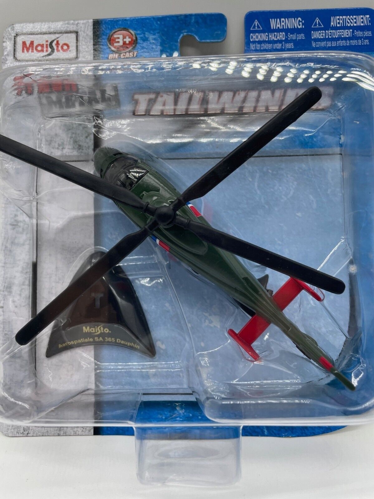 Maisto Tailwinds Fresh Metal Aerospatiale SA 365 Dauphin Die Cast ...