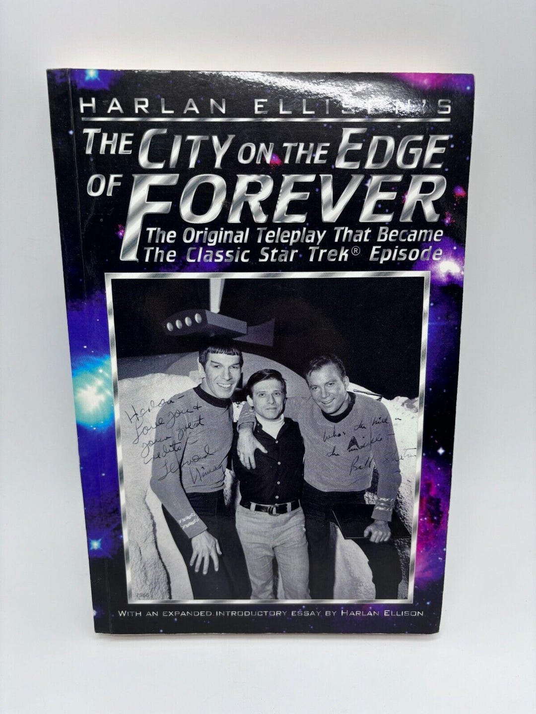 Harlan Ellison's the City on the Edge of Forever Book, Star Trek ...