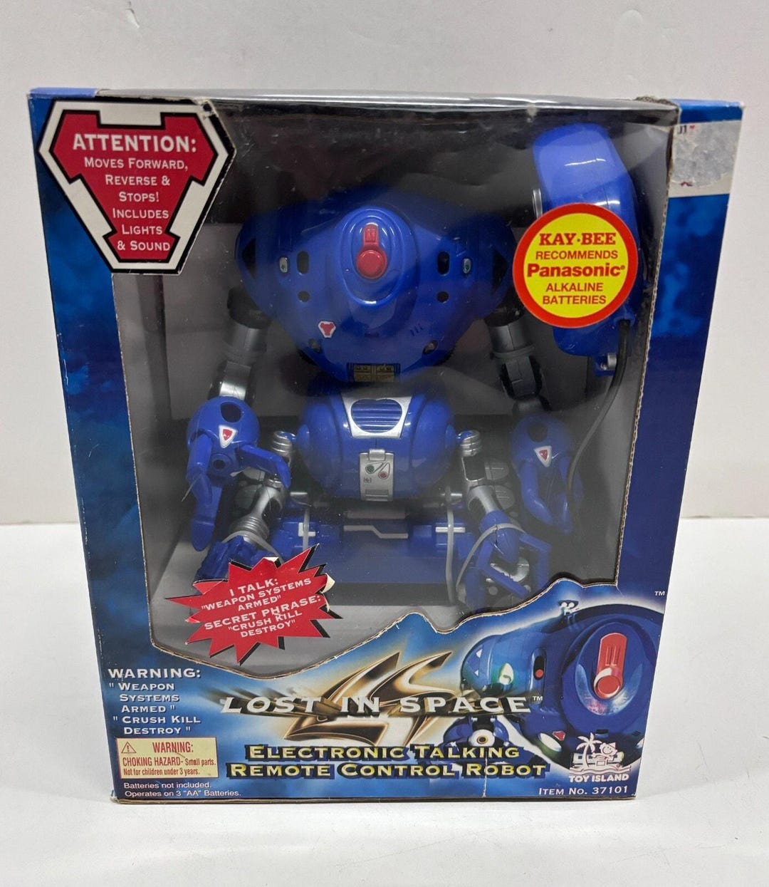 Lost in Space Electronic Talking Remote Control Robot Sealed Toy Island ...