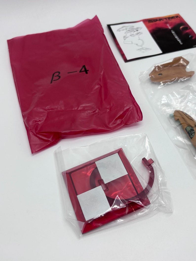 Star Trek Furuta Beta #4 Kazon Raider Vehicle Model Ship/stand, New ...