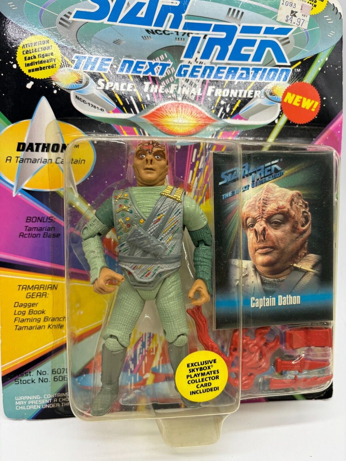 Star Trek Next Generation Playmates Dathon Action Figure Sealed 1992 - Etsy