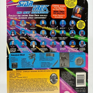 Star Trek Next Generation Playmates Dathon Action Figure Sealed 1992 - Etsy