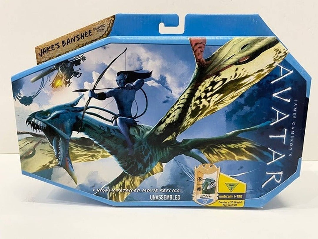 Mattel Avatar Movie Jake's Banshee 3.75" Scale Creature Set, New Sealed ...