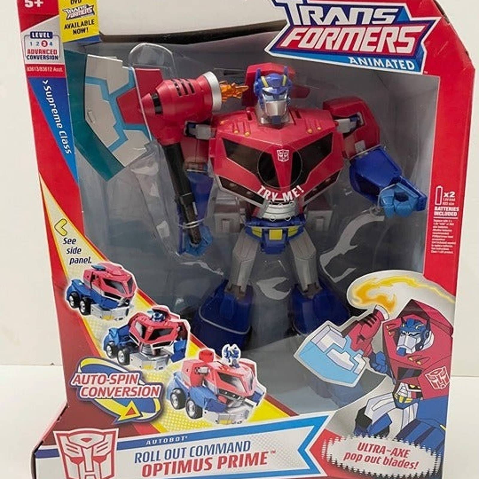 Transformers Animated Roll Out Command Optimus Prime Set, Hasbro - Etsy