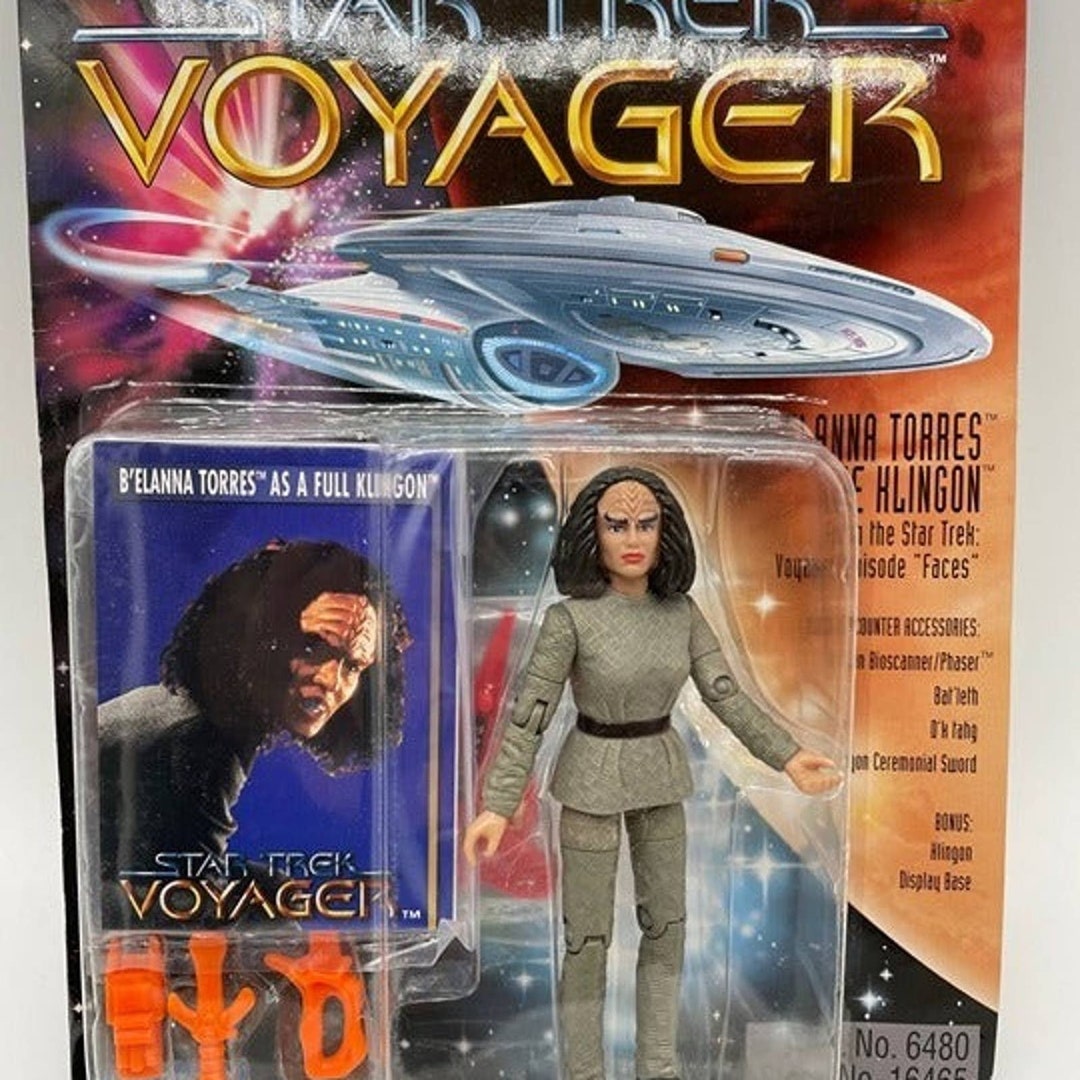 Star Trek Voyager Playmates B'elanna Torres Klingon - Etsy