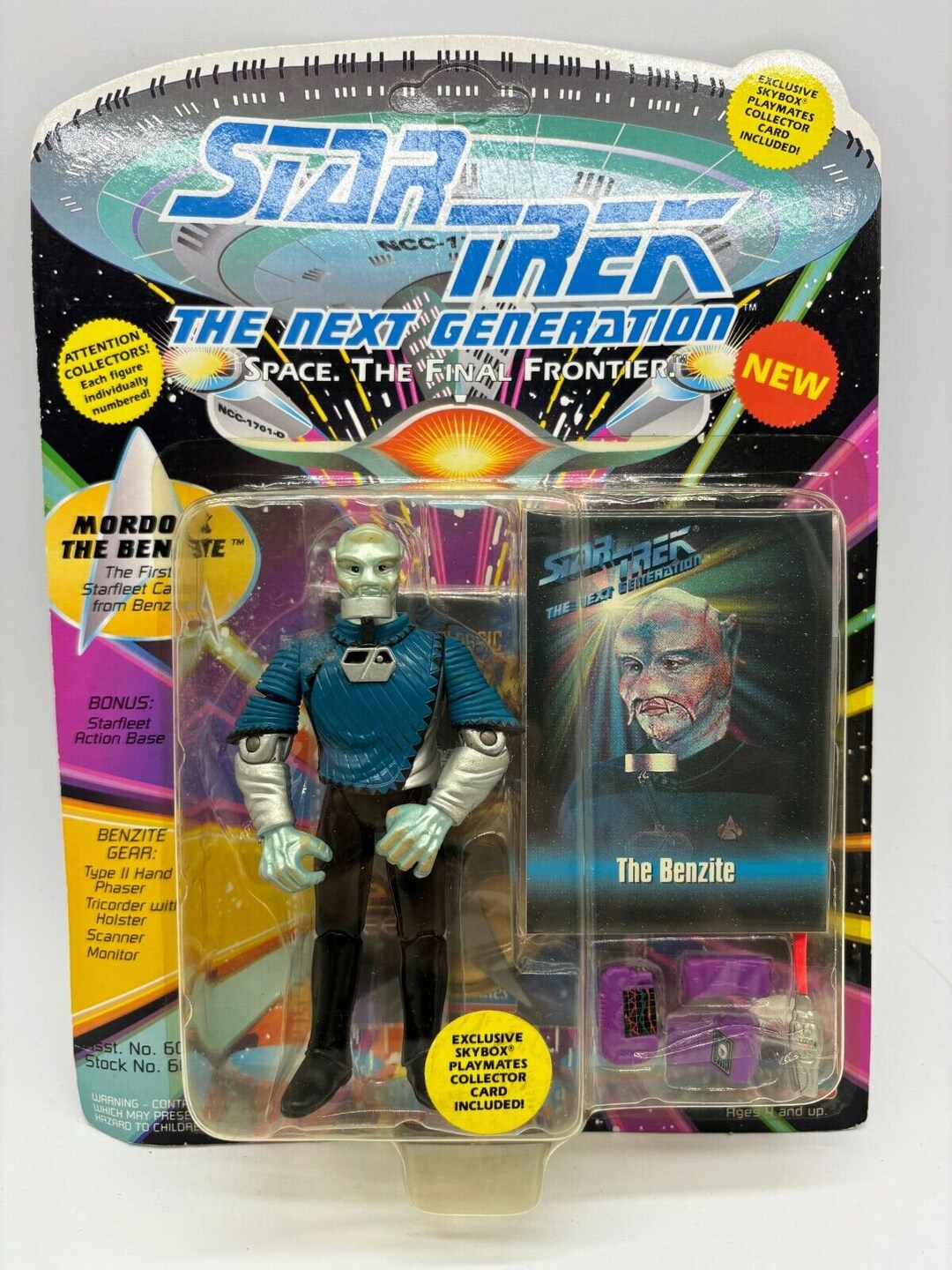 Star Trek Next Generation Playmates Mordock the Benzite Figure Sealed ...