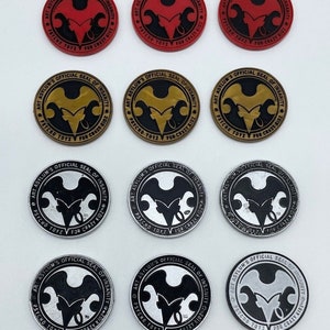 Star Trek Lot of 12 Art Asylum Plastic Tokens/coins, Borg Assimilation ...