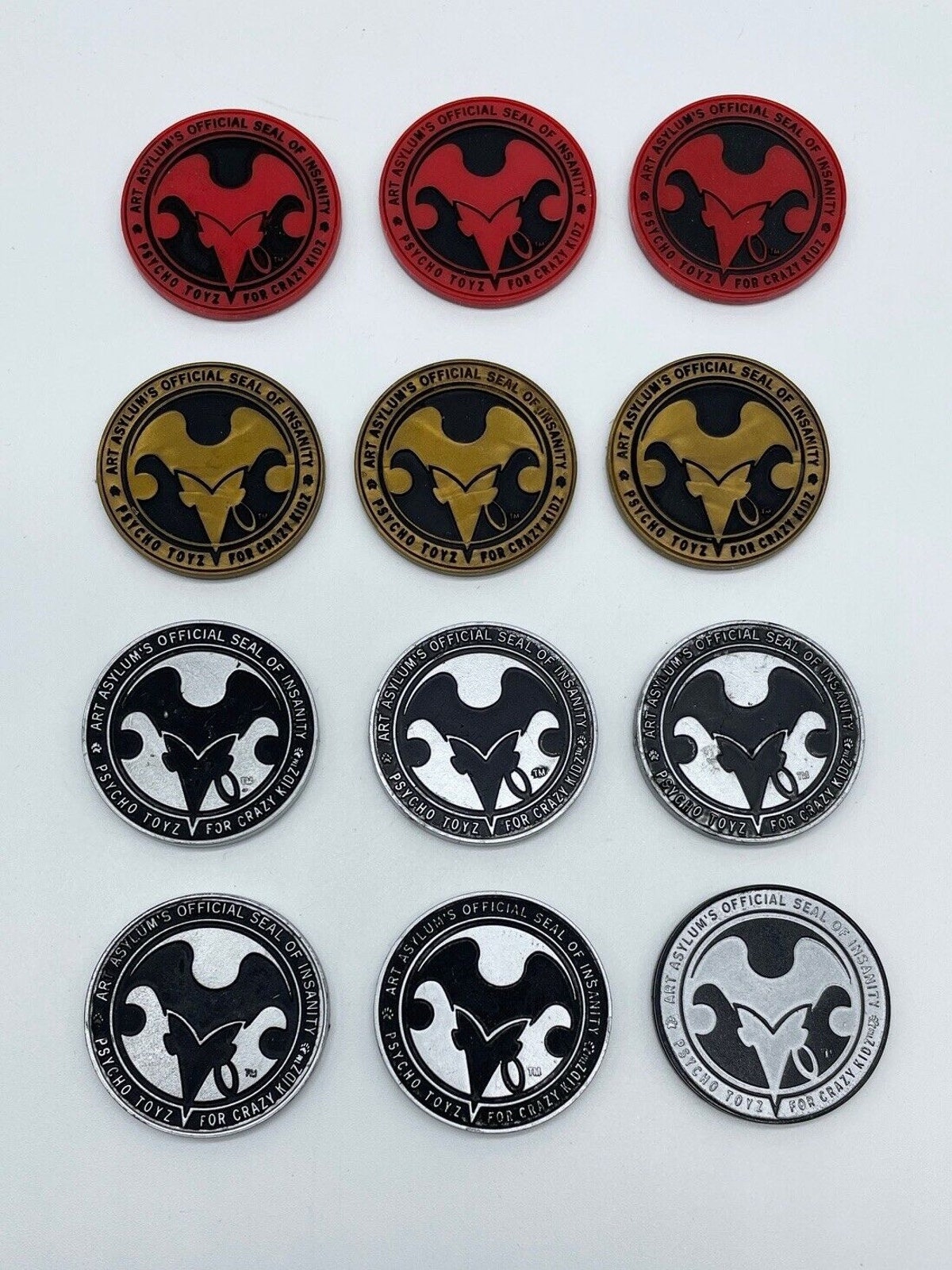 Star Trek Lot of 12 Art Asylum Plastic Tokens/coins, Borg Assimilation ...