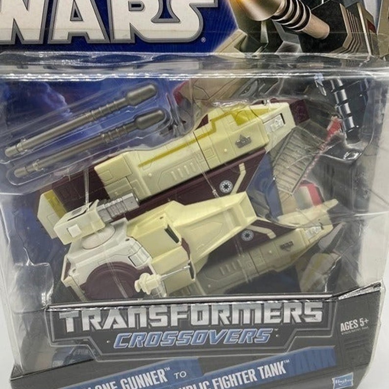 Star Wars Transformers Crossovers Clone Gunner/republic Fighter Tank - Etsy