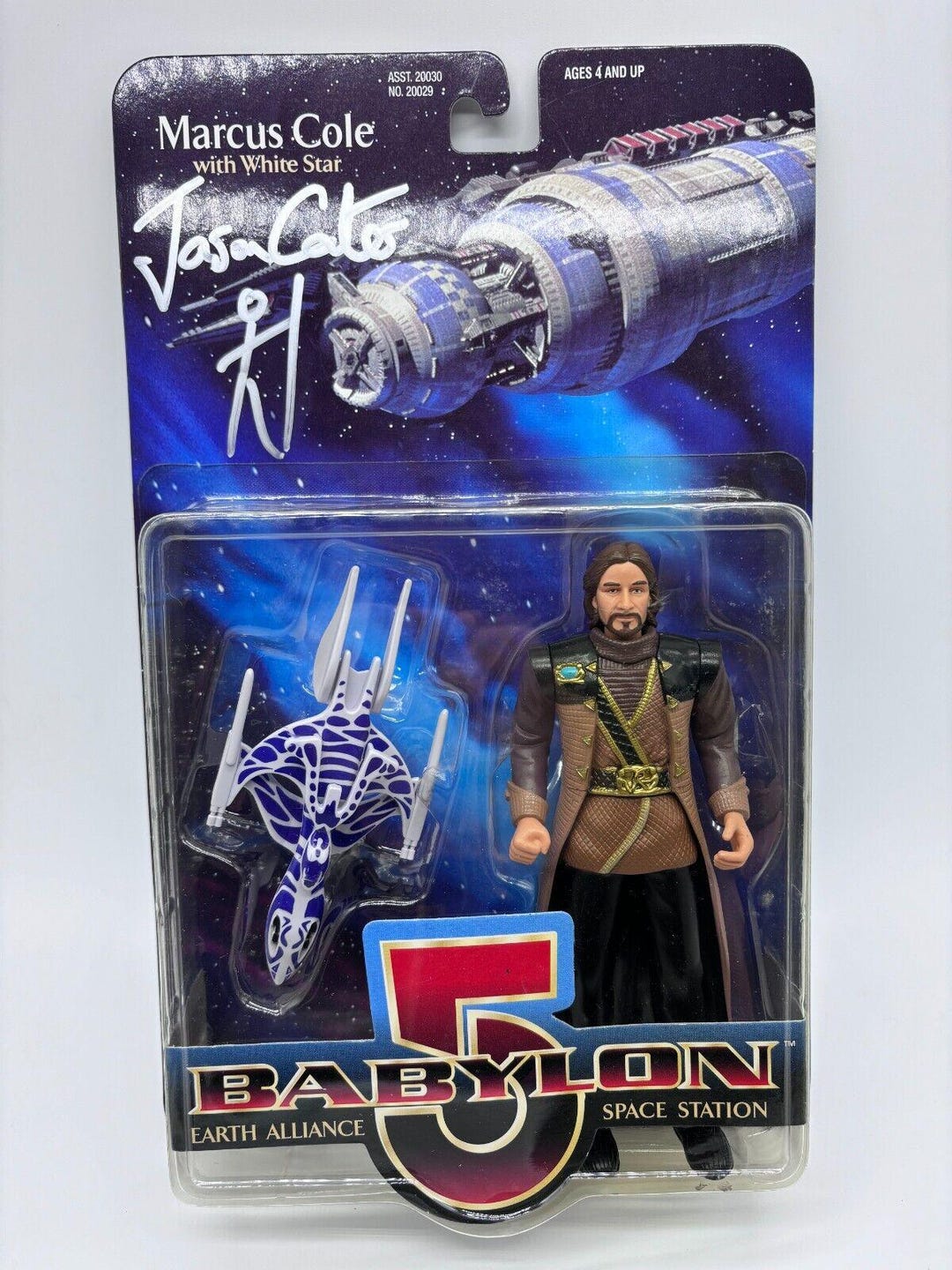Babylon 5 Marcus Cole Figure Signed by Jason Carter, 1997 Starfury - Etsy