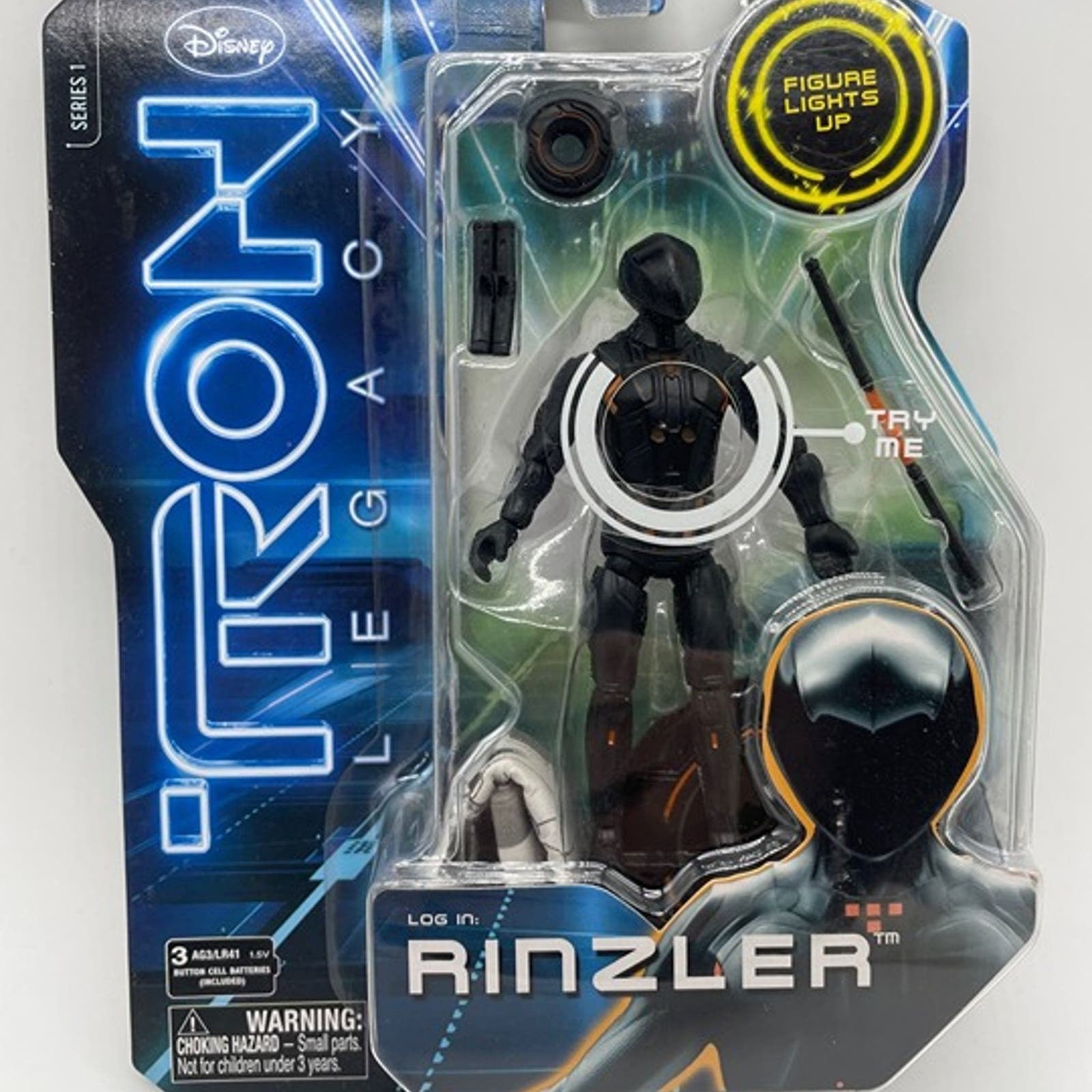 Tron Legacy Rinzler 4 Action Figure, Disney Spin Master Series 1/2 - Etsy