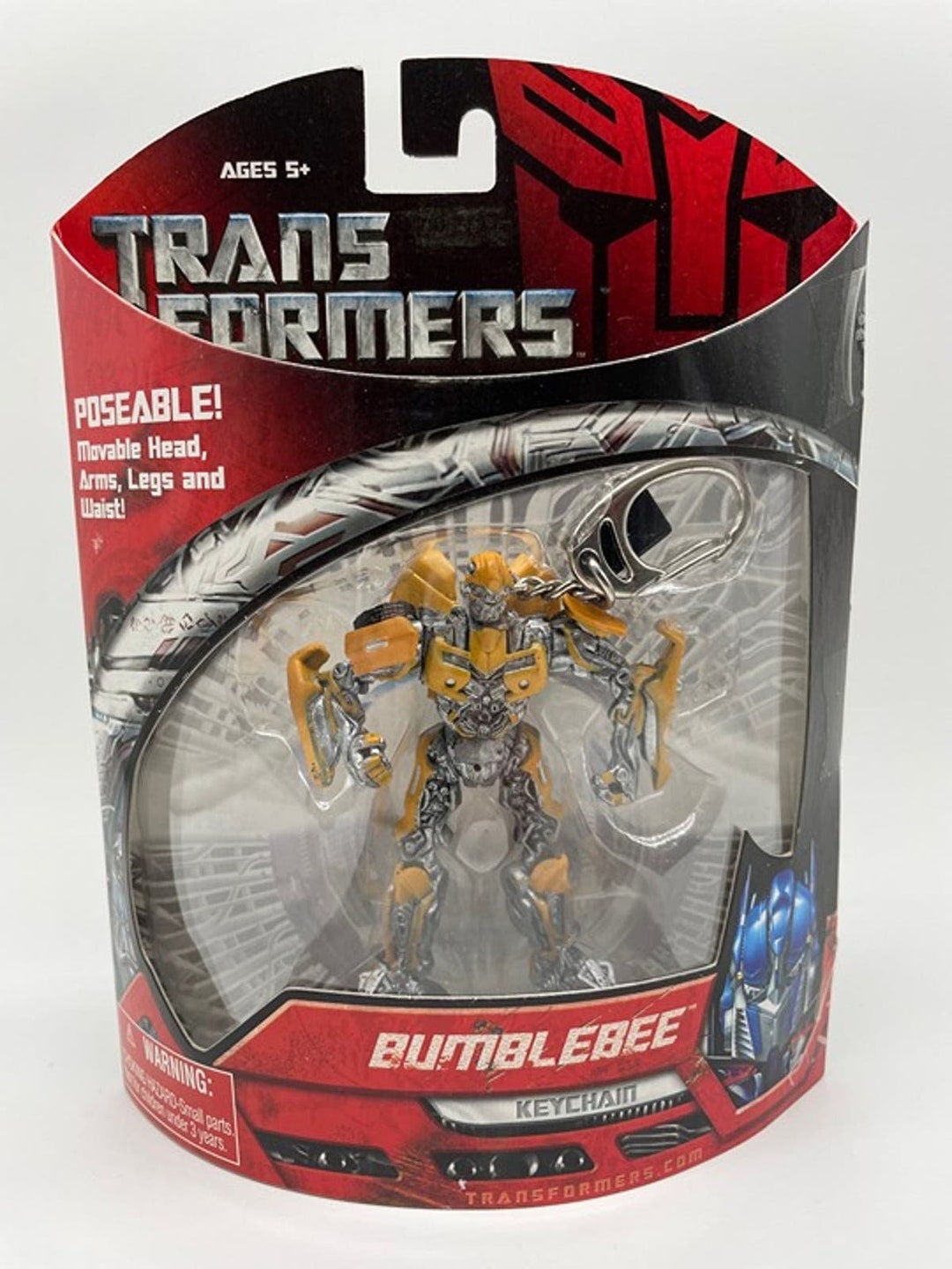 Transformers Bumblebee Poseable 3.5" Action Figure Keychain, Hasbro New ...
