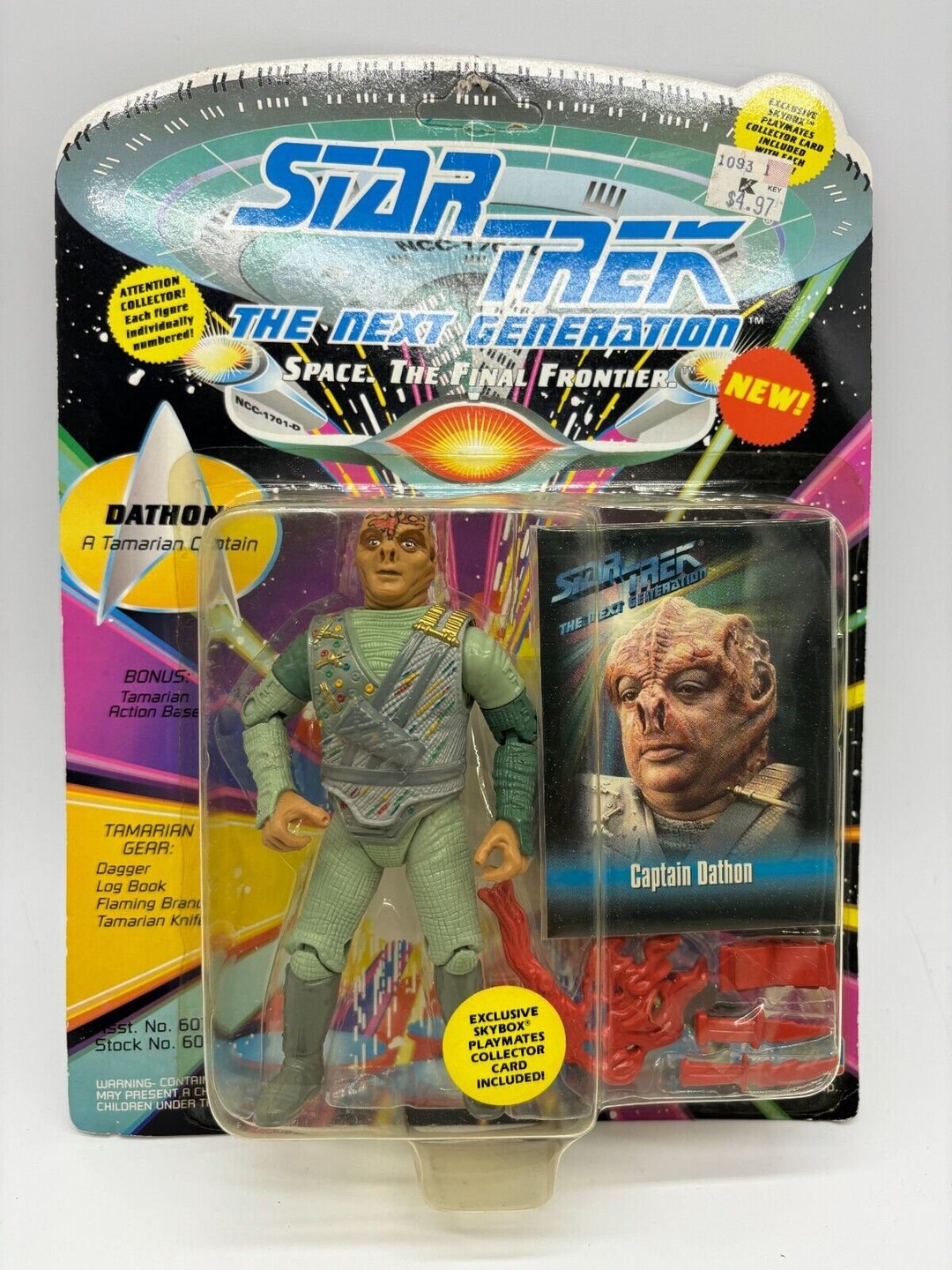 Star Trek Next Generation Playmates Dathon Action Figure Sealed 1992 - Etsy