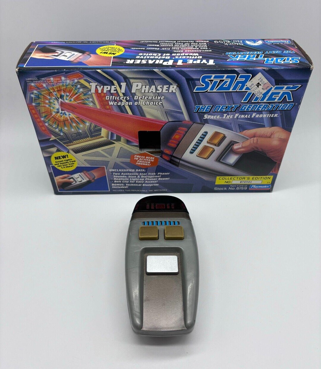 Star Trek the Next Generation Type 1 Phaser Blaster, Playmates 1994 - Etsy