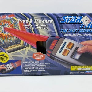 Star Trek the Next Generation Type 1 Phaser Blaster, Playmates 1994 - Etsy