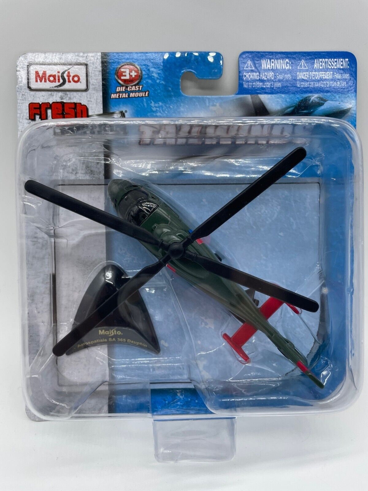 Maisto Tailwinds Fresh Metal Aerospatiale SA 365 Dauphin Die Cast ...