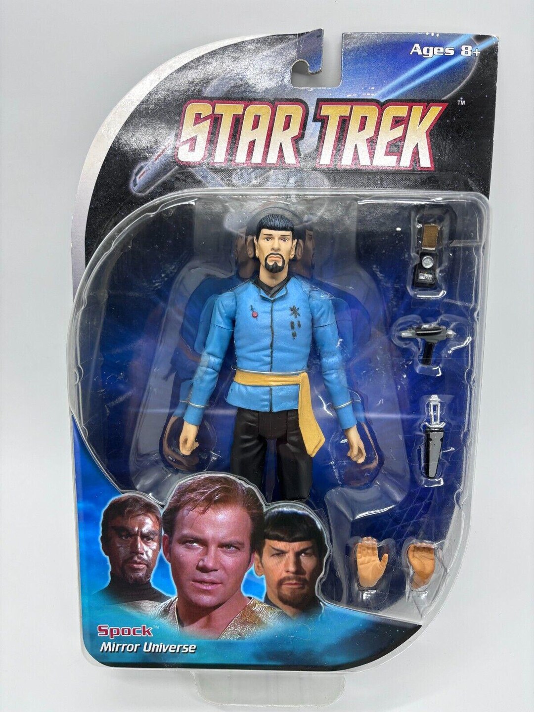 Star Trek Diamond Select Art Asylum Mirror Spock 6" Action Figure 2009 ...