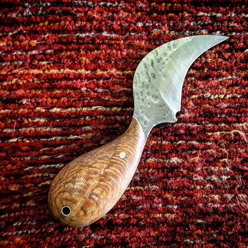 Primitive Knife - Etsy
