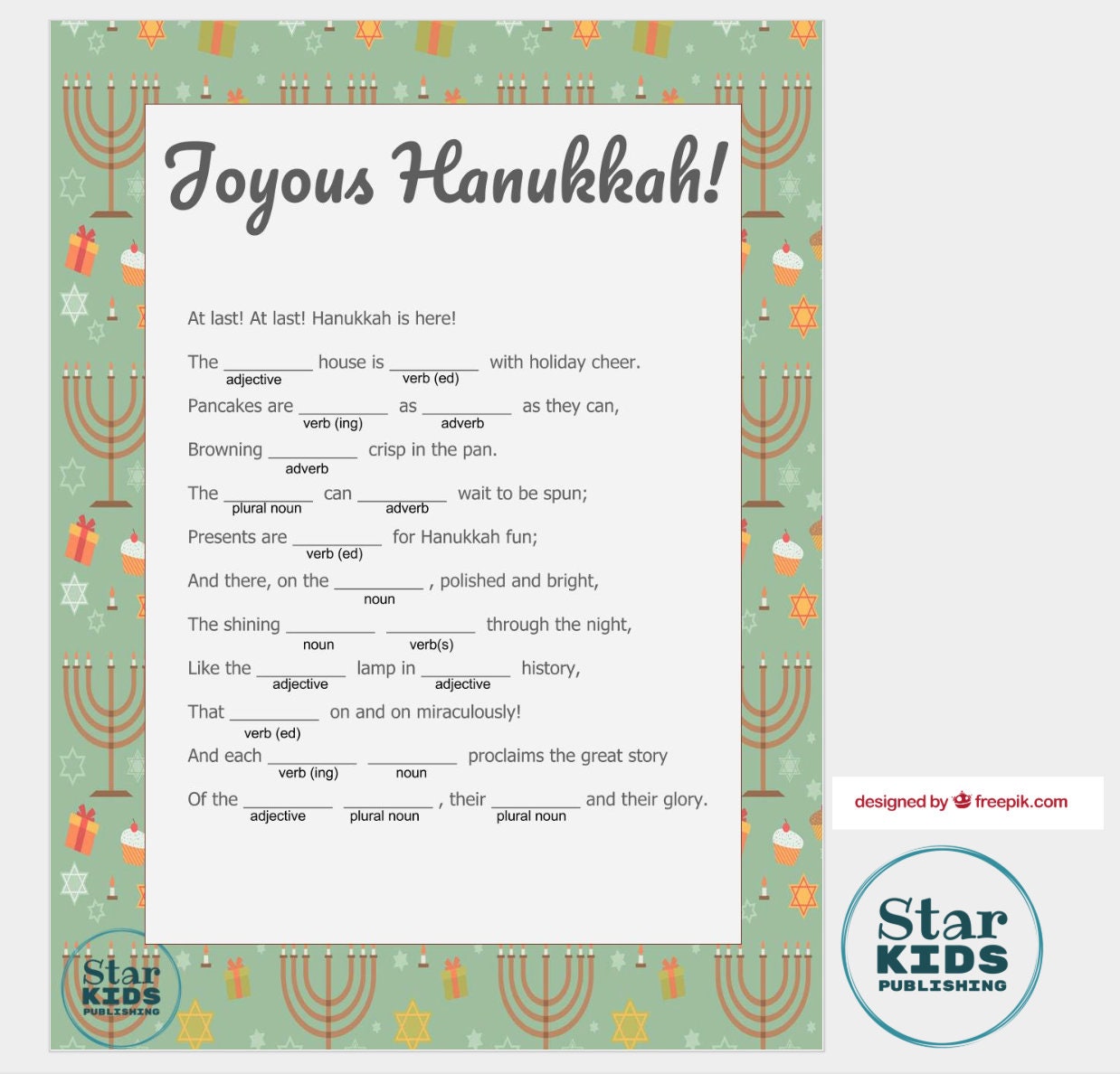 Winter Holiday Mad Lib Interaktive Fernlehrsammlung 15 - Etsy.de