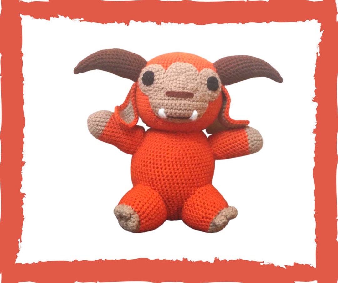 Ludo From Labrynth Crochet Stuffed Plushy Amigurumi Toy PDF Download ...