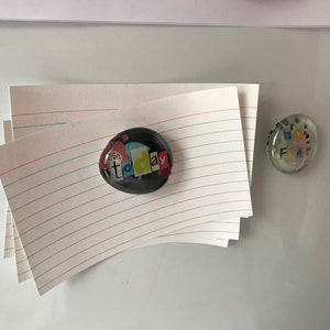 Custom Glass Magnet | Super Strong Magnet | Letter Magnet | Name Magnet ...