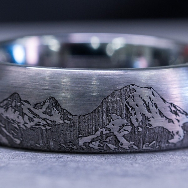 Mountain Ring - Etsy