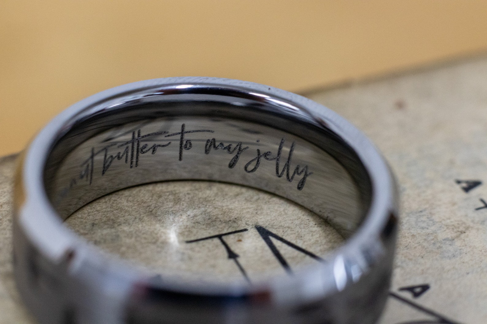Personalized Inside Ring Engraving - Etsy