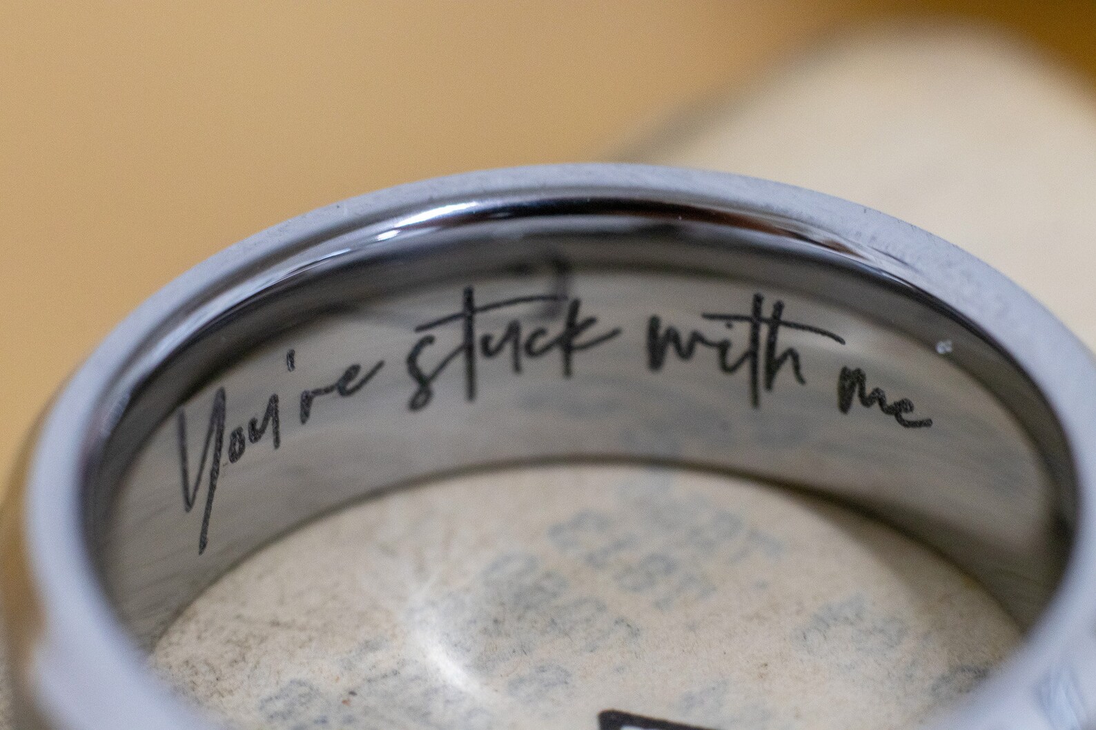 Personalized Inside Ring Engraving - Etsy