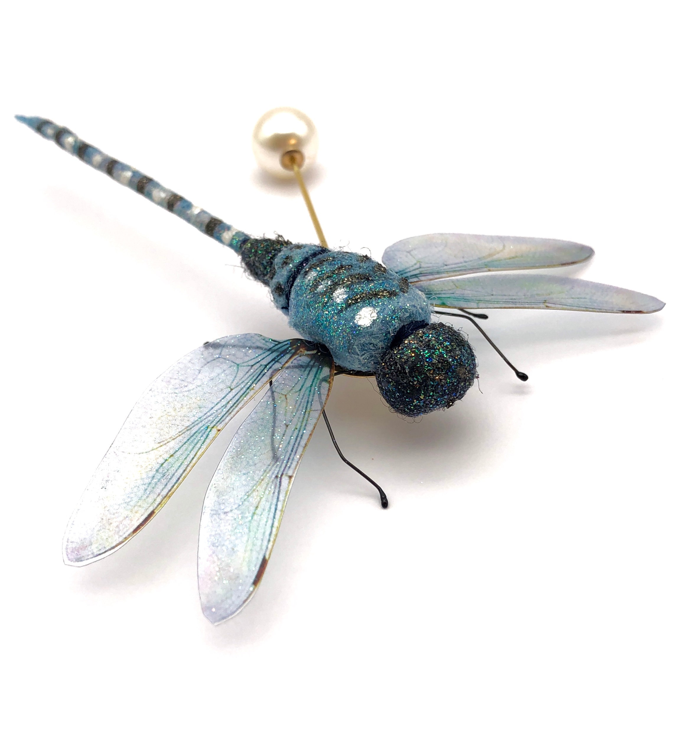 Felt and Dandy Original Needle felt Dragonfly instruction | Etsy