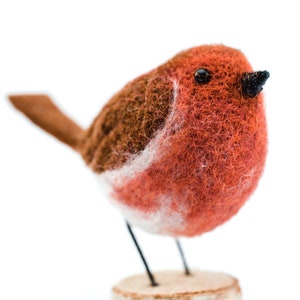 Felt and Dandy Robins Needle Felting Kit - Etsy UK